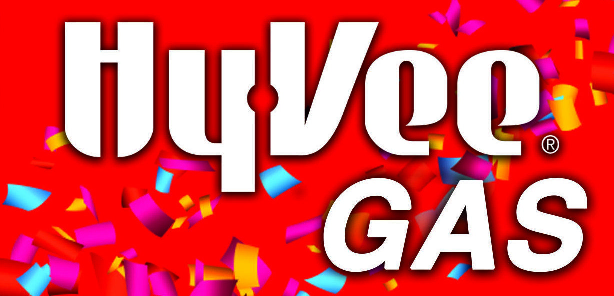 Hyvee Gas logo - Ottumwa Radio
