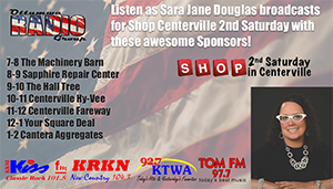 2nd Saturday banner ad - Ottumwa Radio