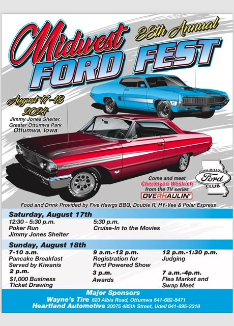 Midwest Ford Fest 2024 - Ottumwa Radio