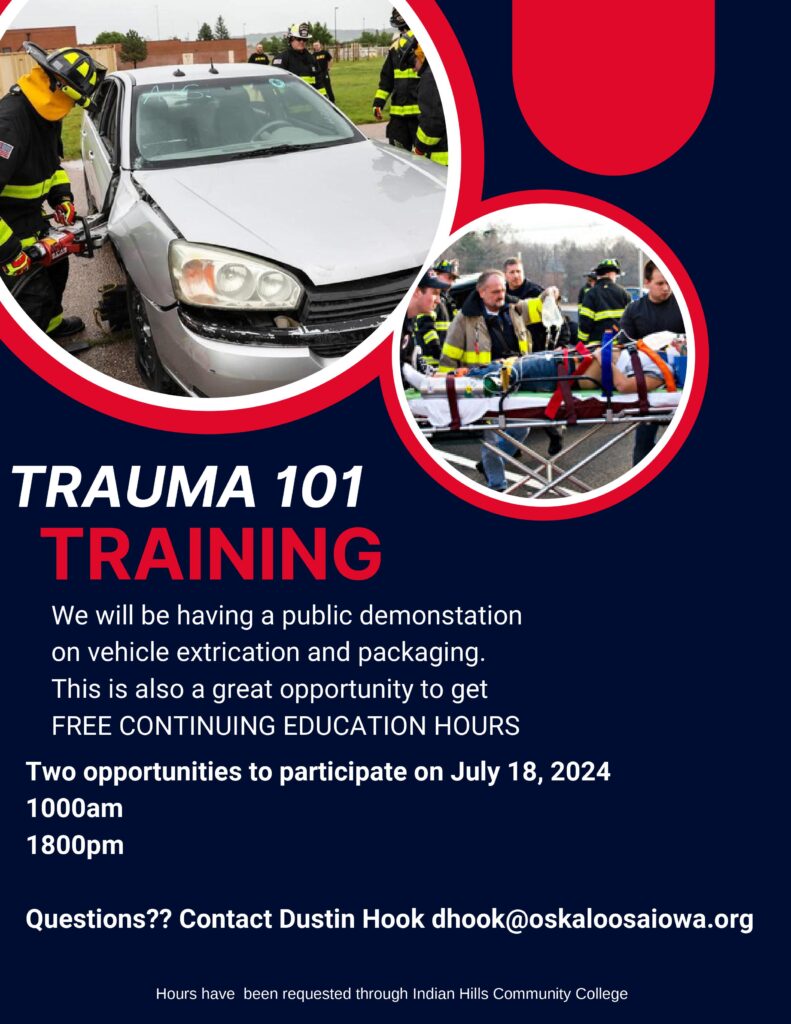 Trauma 101 Training - Ottumwa Radio
