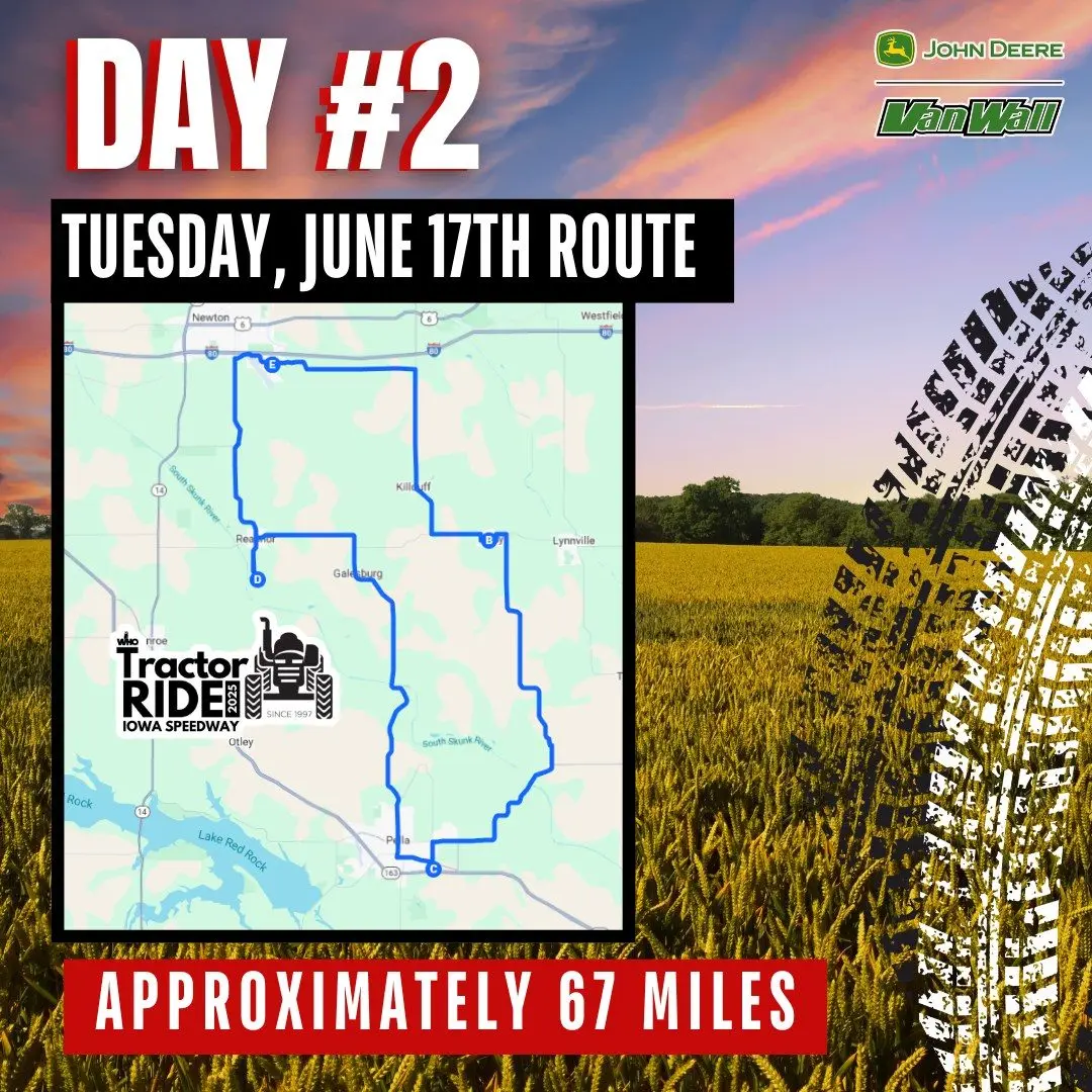 Tractor Ride to Roll Through Pella Today – Expect Delays - Ottumwa Radio