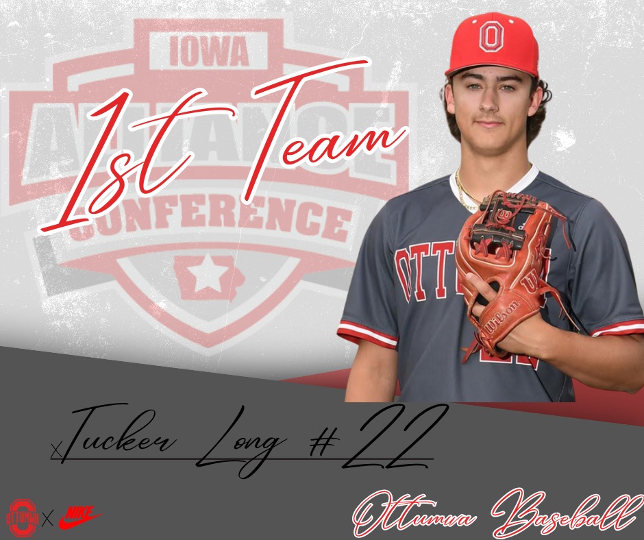 KKSI Athlete of the Week: Tucker Long, Ottumwa Baseball - Ottumwa Radio