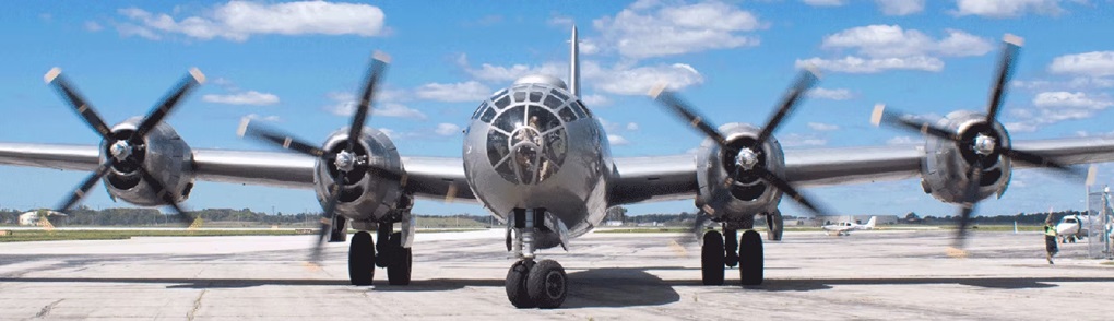 One of only two B-29s still flying lands in Iowa for tours, rides ...