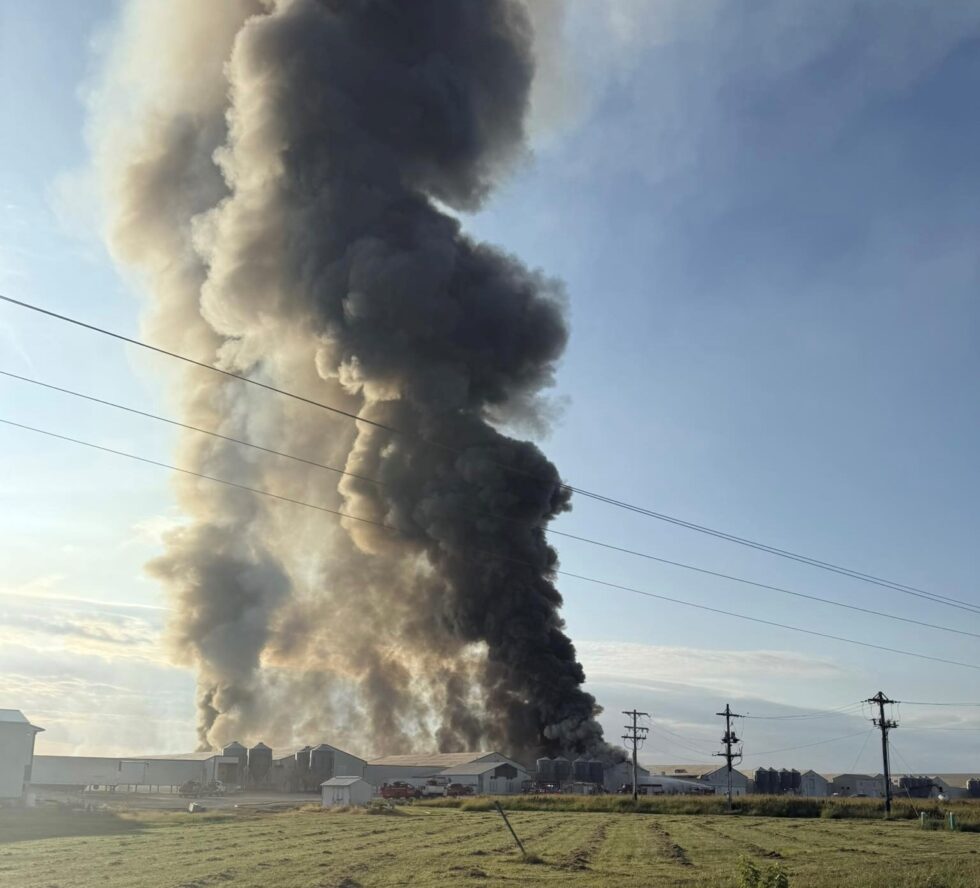 Second major fire in four years at SW Iowa chicken farm - Ottumwa Radio